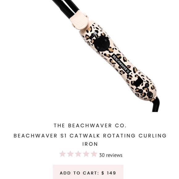 The Beachwaver Co. | Hair | Beachwaver Catwalk Animal Print Inch Barrel ...